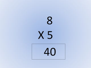 Multiplication 8s | PPTX | Physics | Science