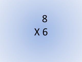 Multiplication 8s | PPTX | Physics | Science