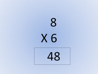 Multiplication 8s | PPTX | Physics | Science