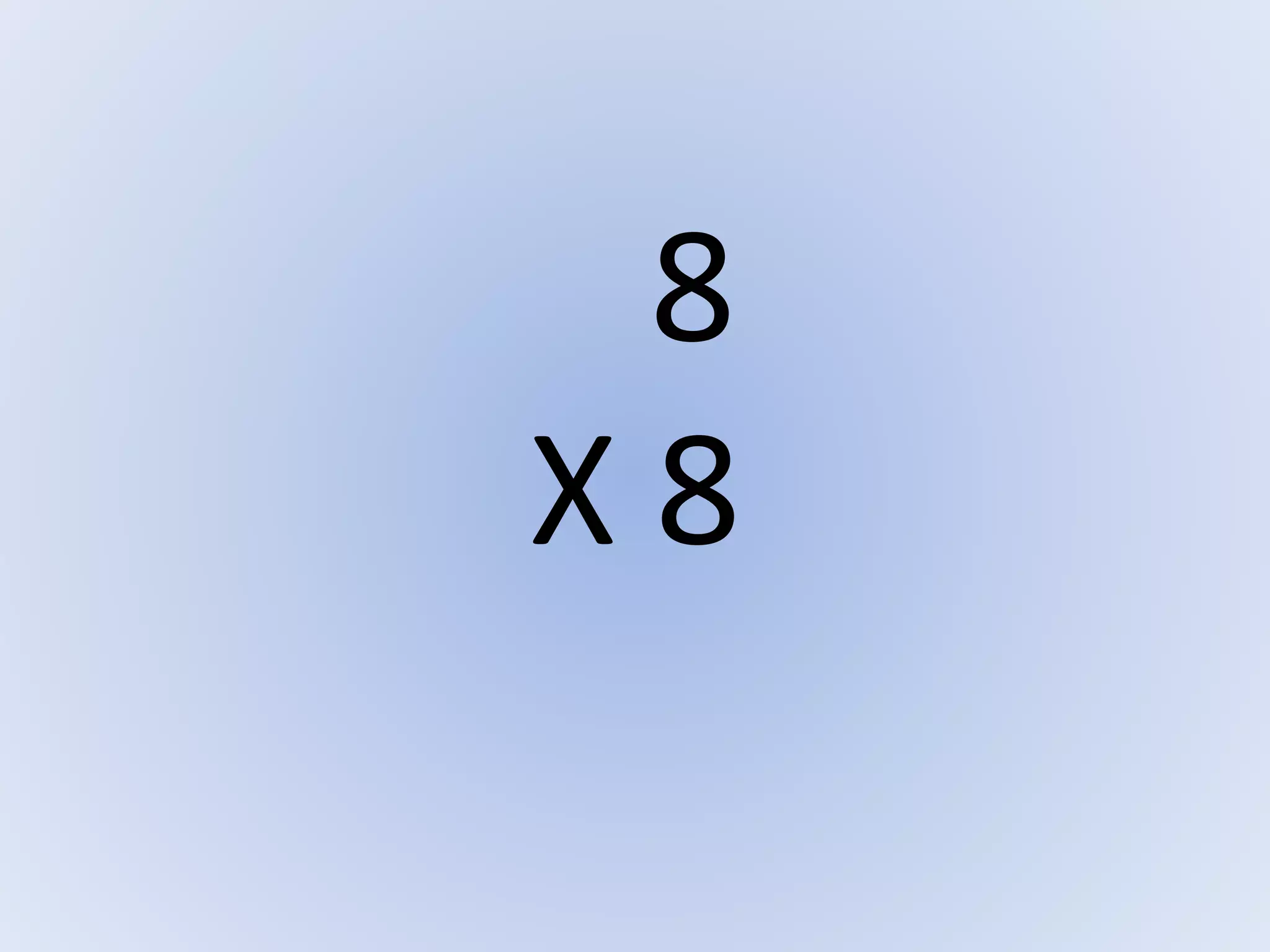 Multiplication 8s | PPT