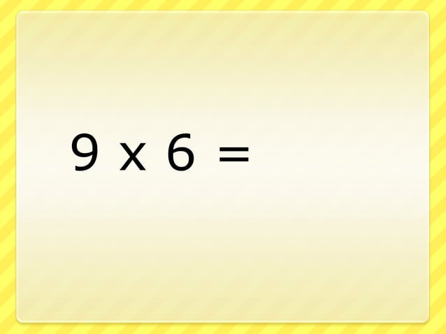 Multiplication 9s | PPT