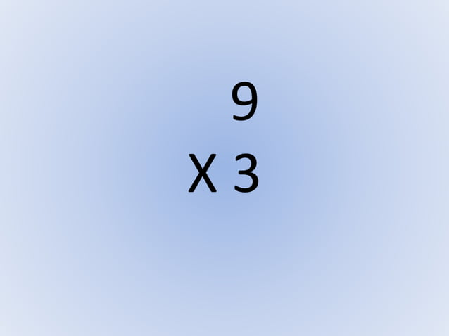 Multiplication 9s | PPT