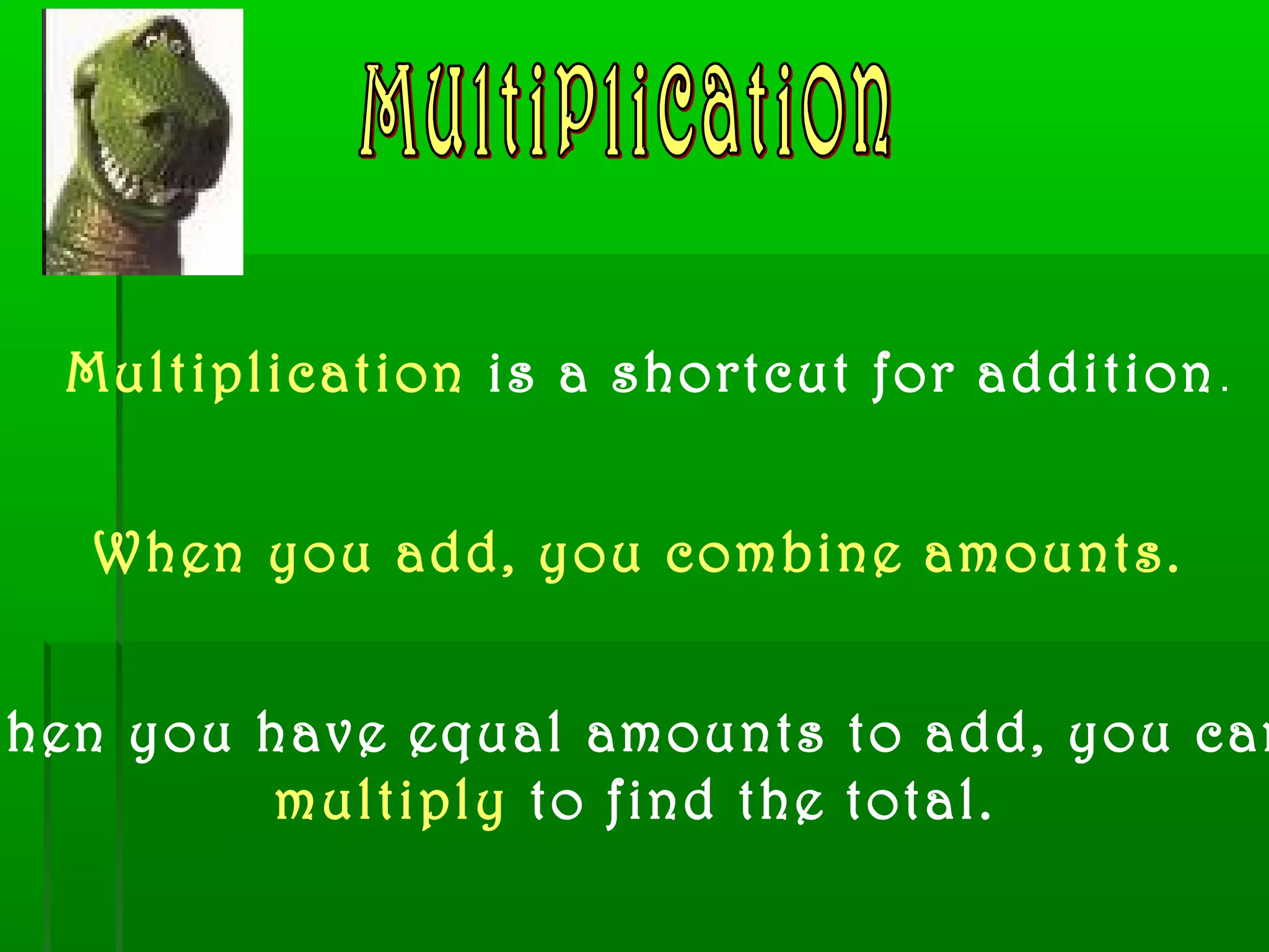 Multiplication and division | PPT