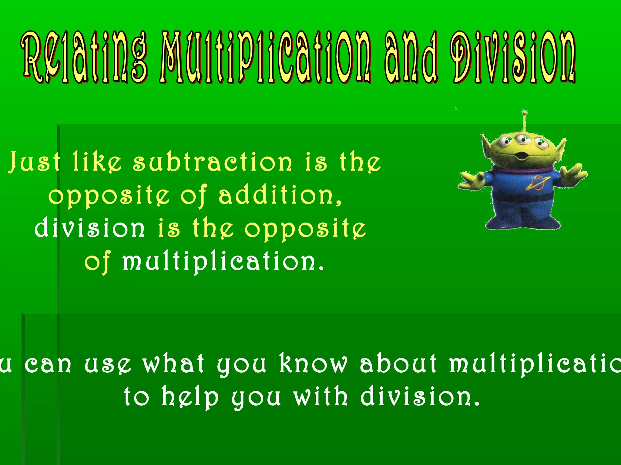 Multiplication and division | PPT