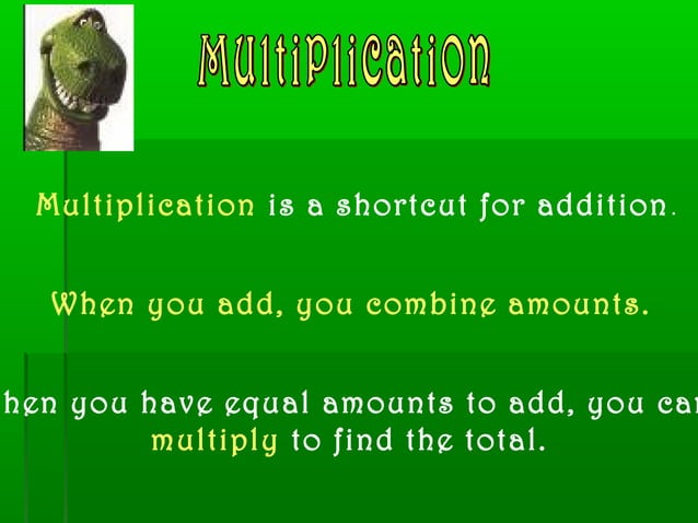 Multiplication and division | PPT
