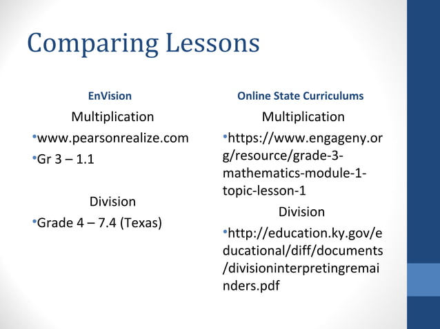 Multiplication & Division | PPT