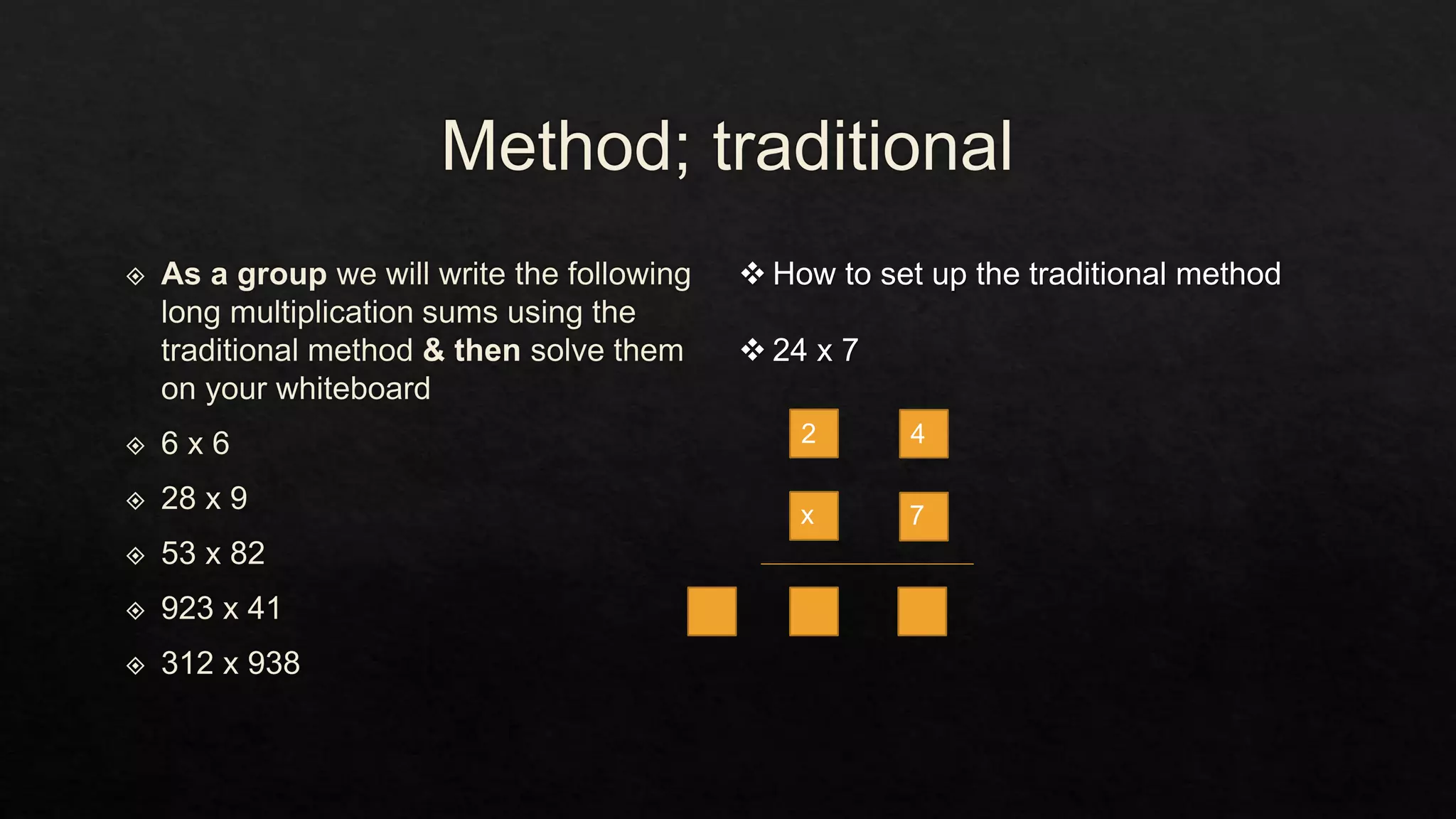 Multiplication & division | PPTX