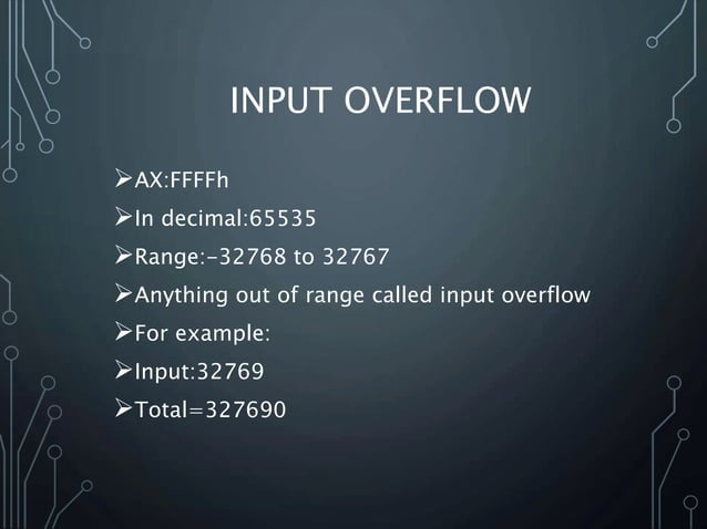 Multiplication & division instructions microprocessor 8086 | PPTX