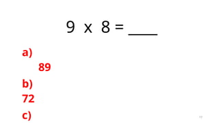 Multiplication Drills in mathematics.pptx
