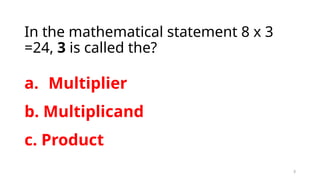 Multiplication Drills in mathematics.pptx