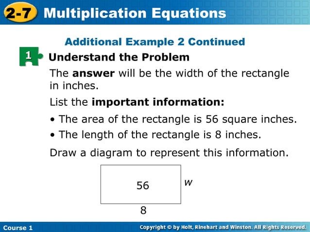 Multiplication equations | PPT