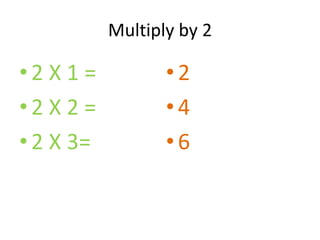 Multiplication Facts | PPT