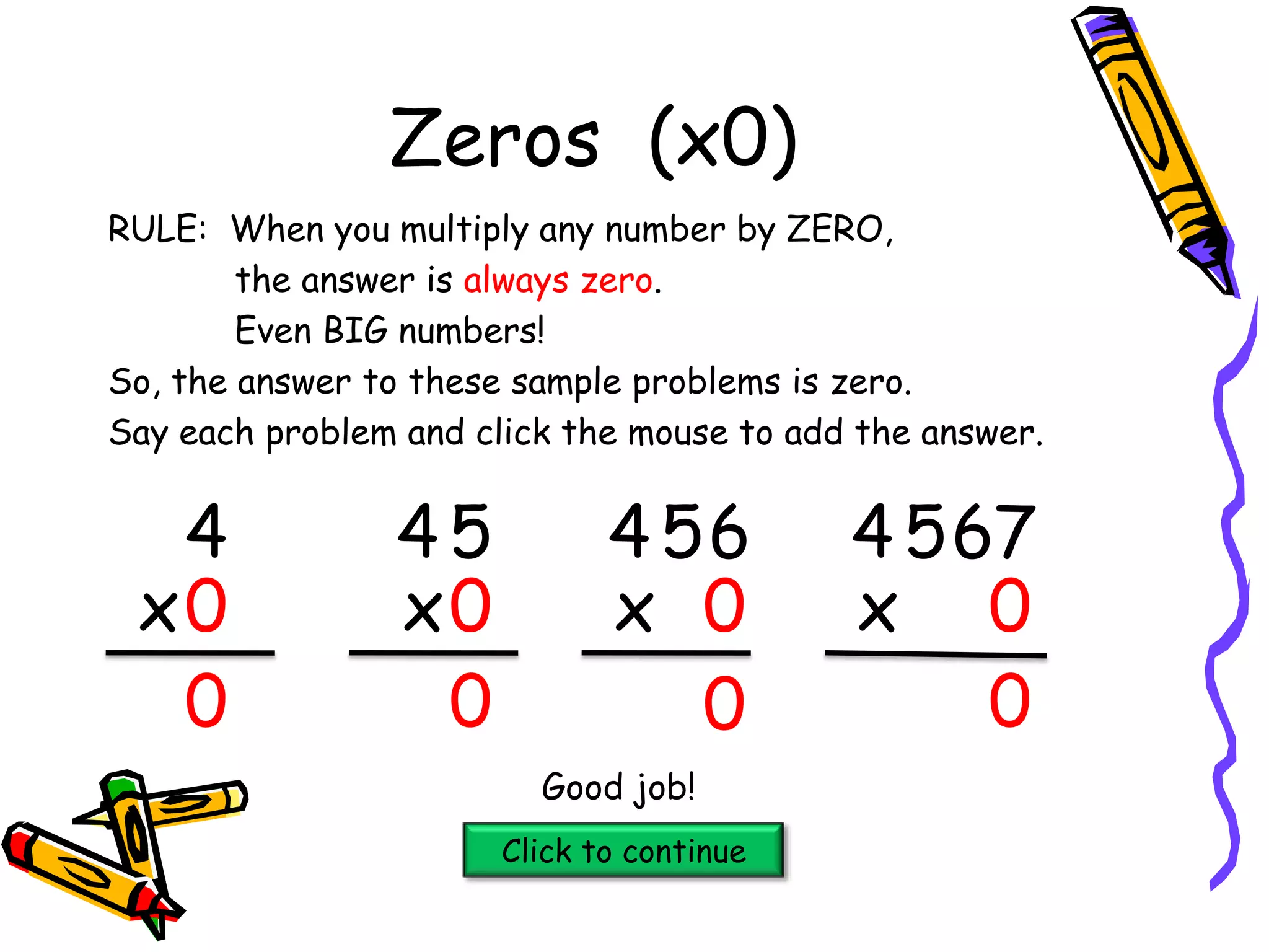 Multiplication facts | PPTX