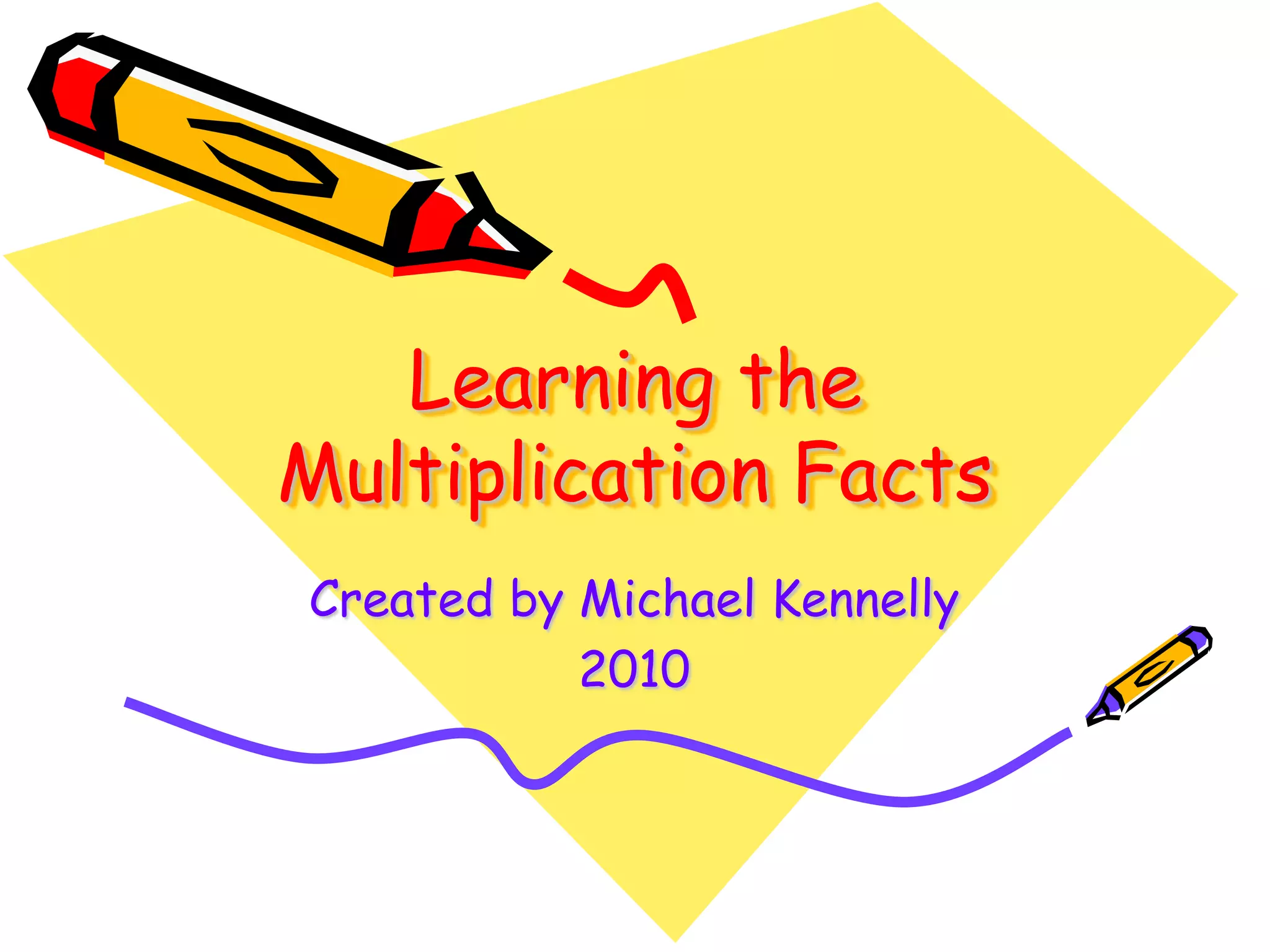 Multiplication facts | PPT