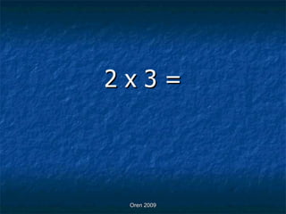 Multiplication Facts.2s