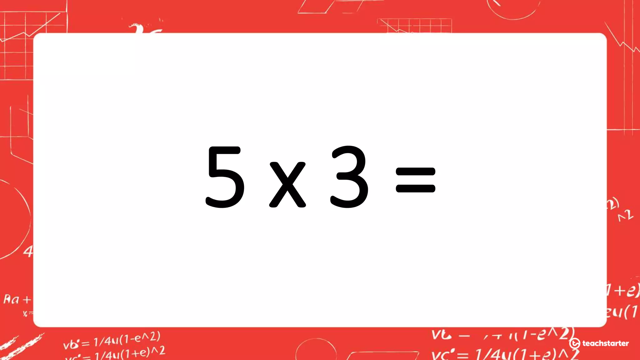 Multiplication facts 5s | PPTX