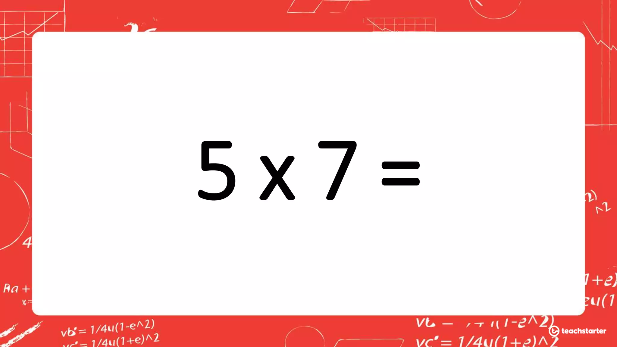 Multiplication facts 5s | PPTX
