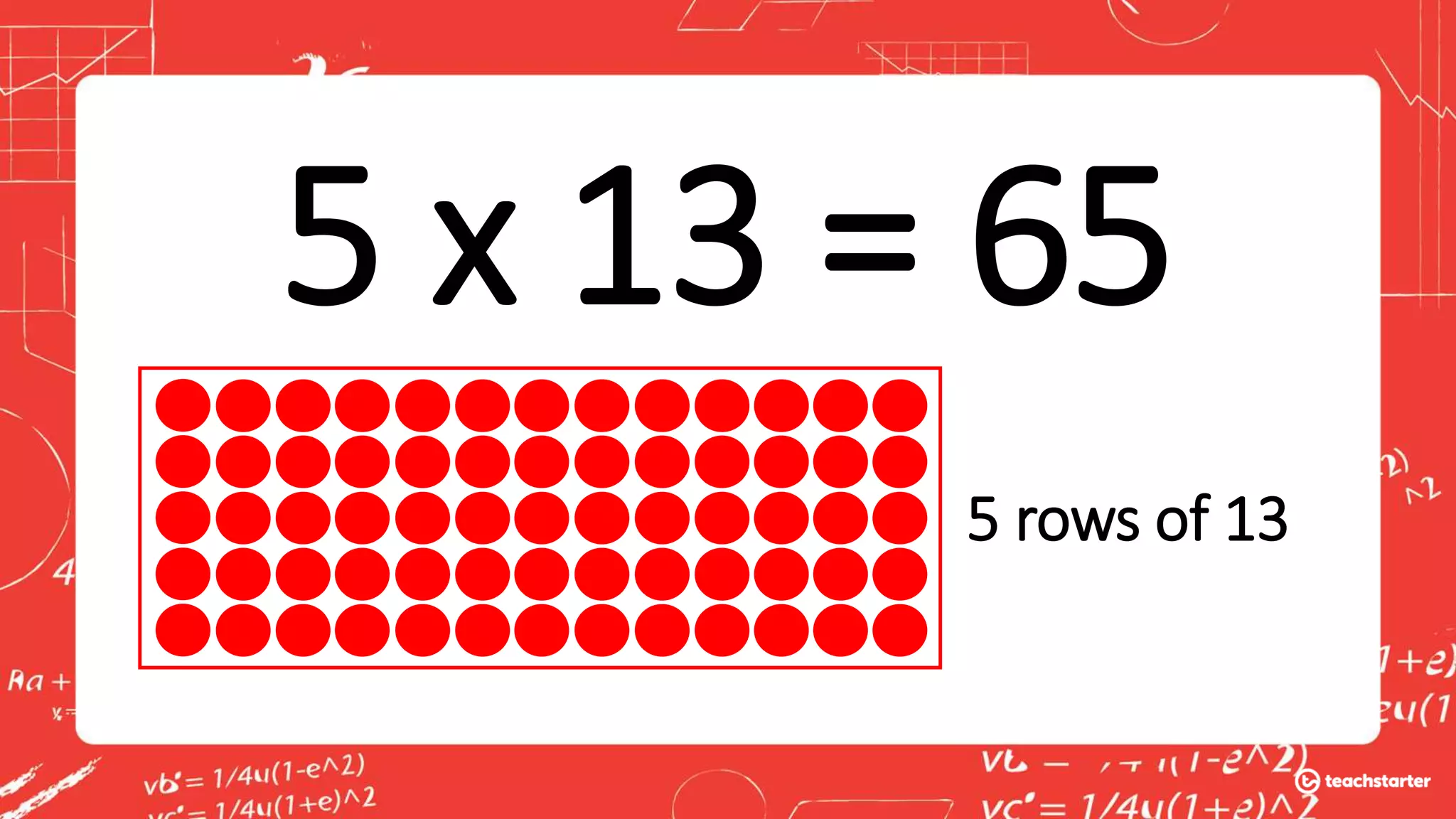 Multiplication facts 5s | PPTX