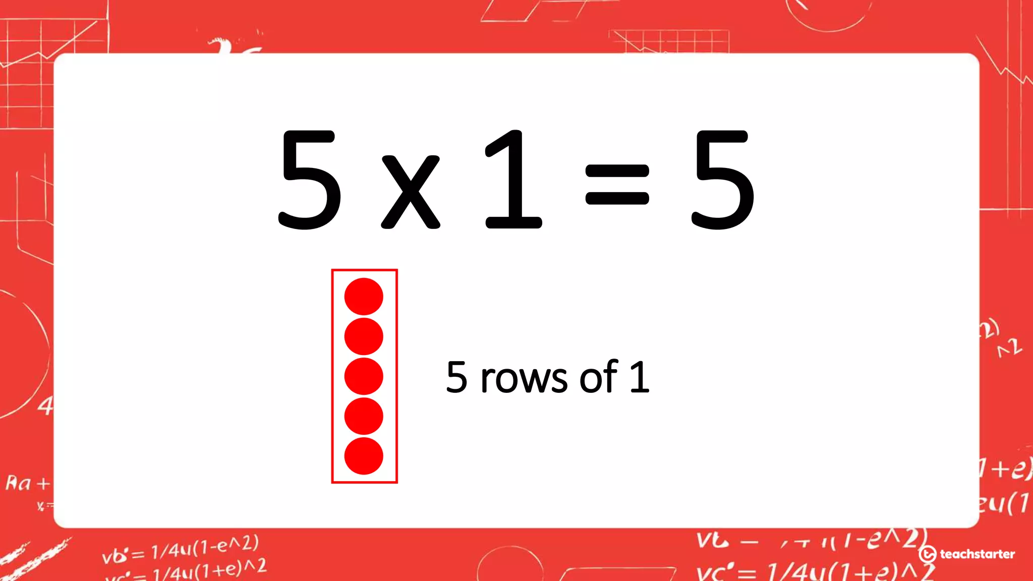 Multiplication facts 5s | PPTX