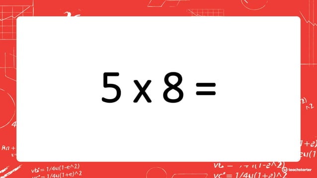 Multiplication facts 5s | PPTX | Homework and Study | Education