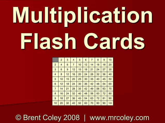 multiplication_facts_flash_cards.ppt