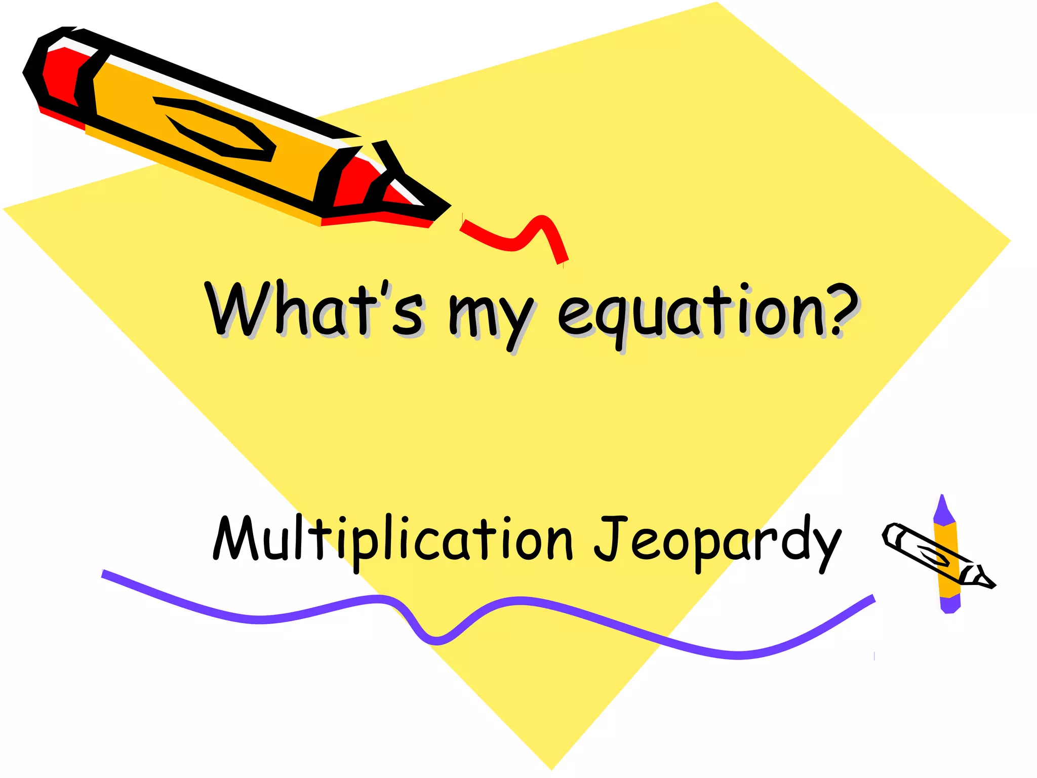 Multiplication jeopardy game | PPT