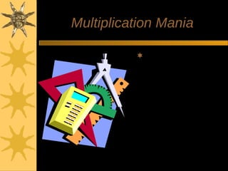 Multiplication mania (math) | PPT