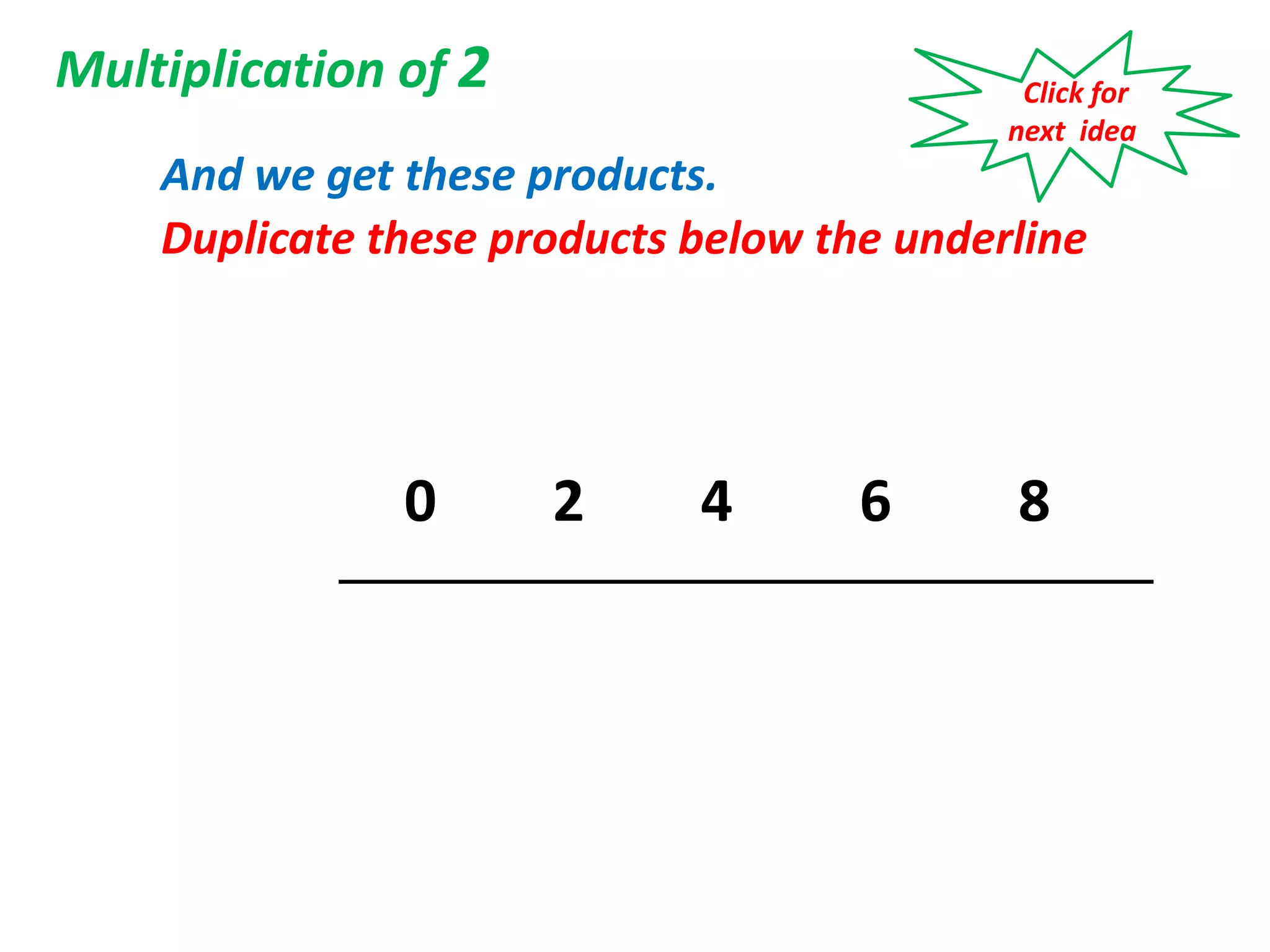 Multiplication of 2 method | PPSX