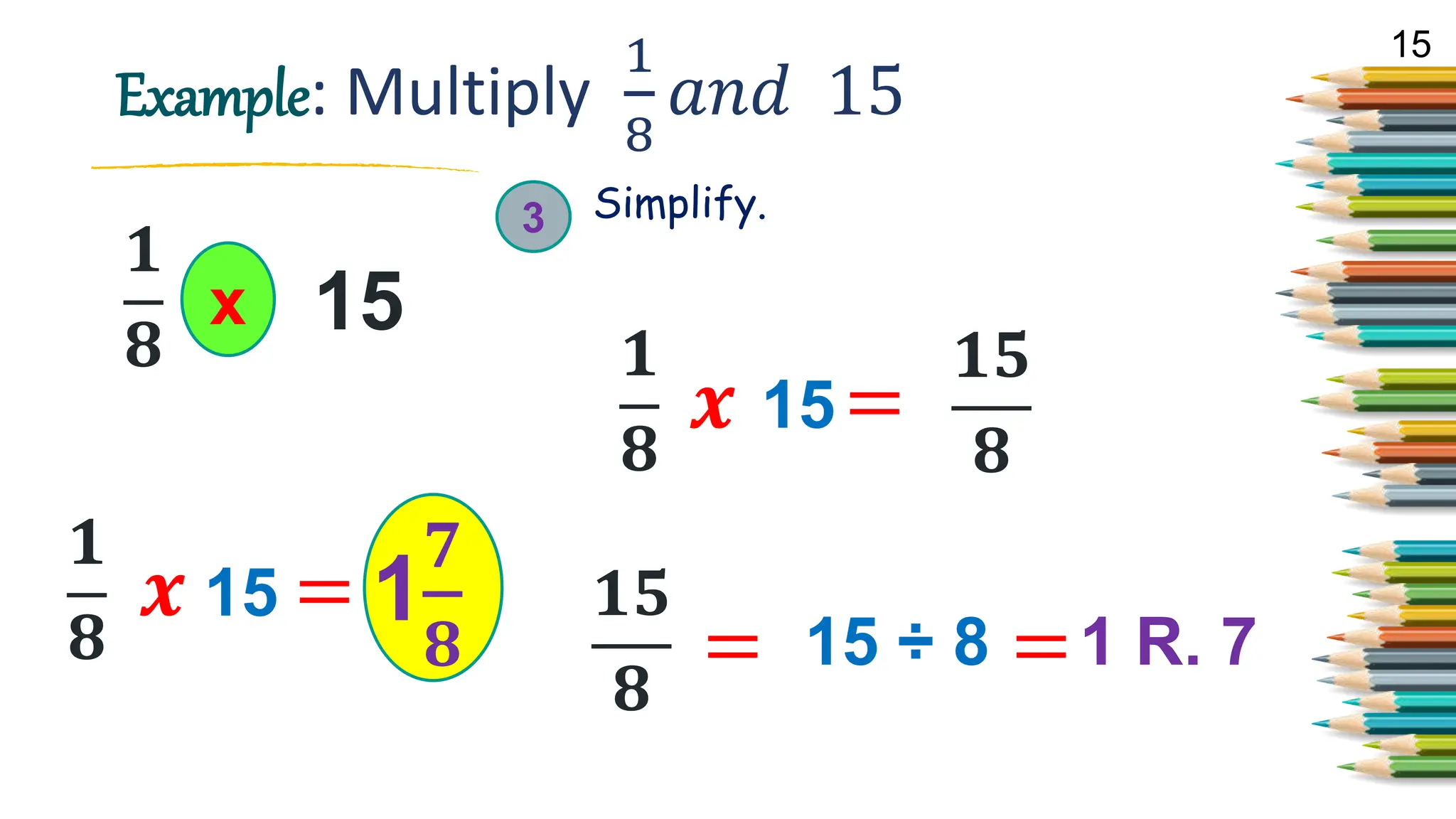 Multiplication of Fraction and whole numbers.pptx