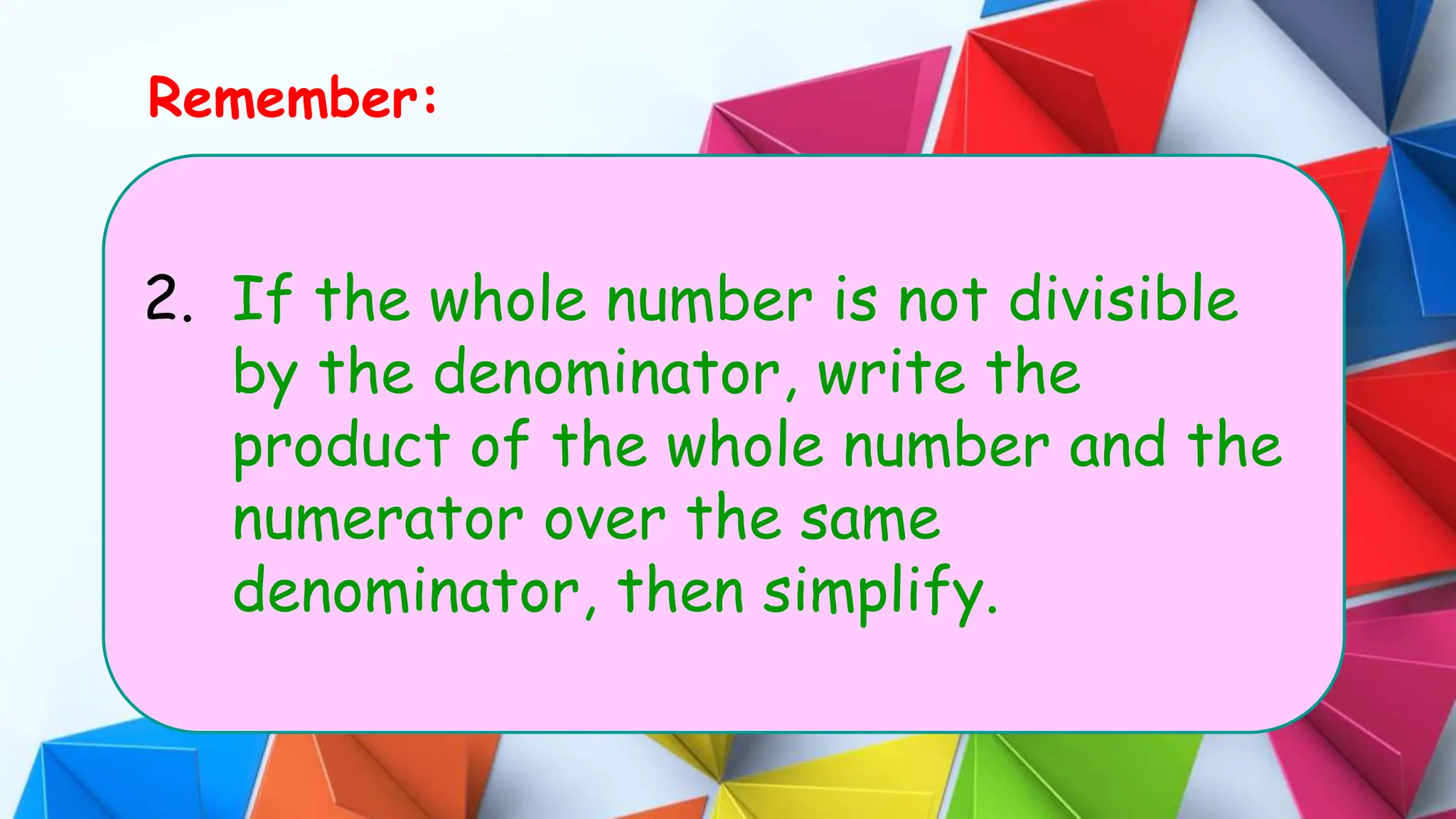Multiplication of Fraction and whole numbers.pptx