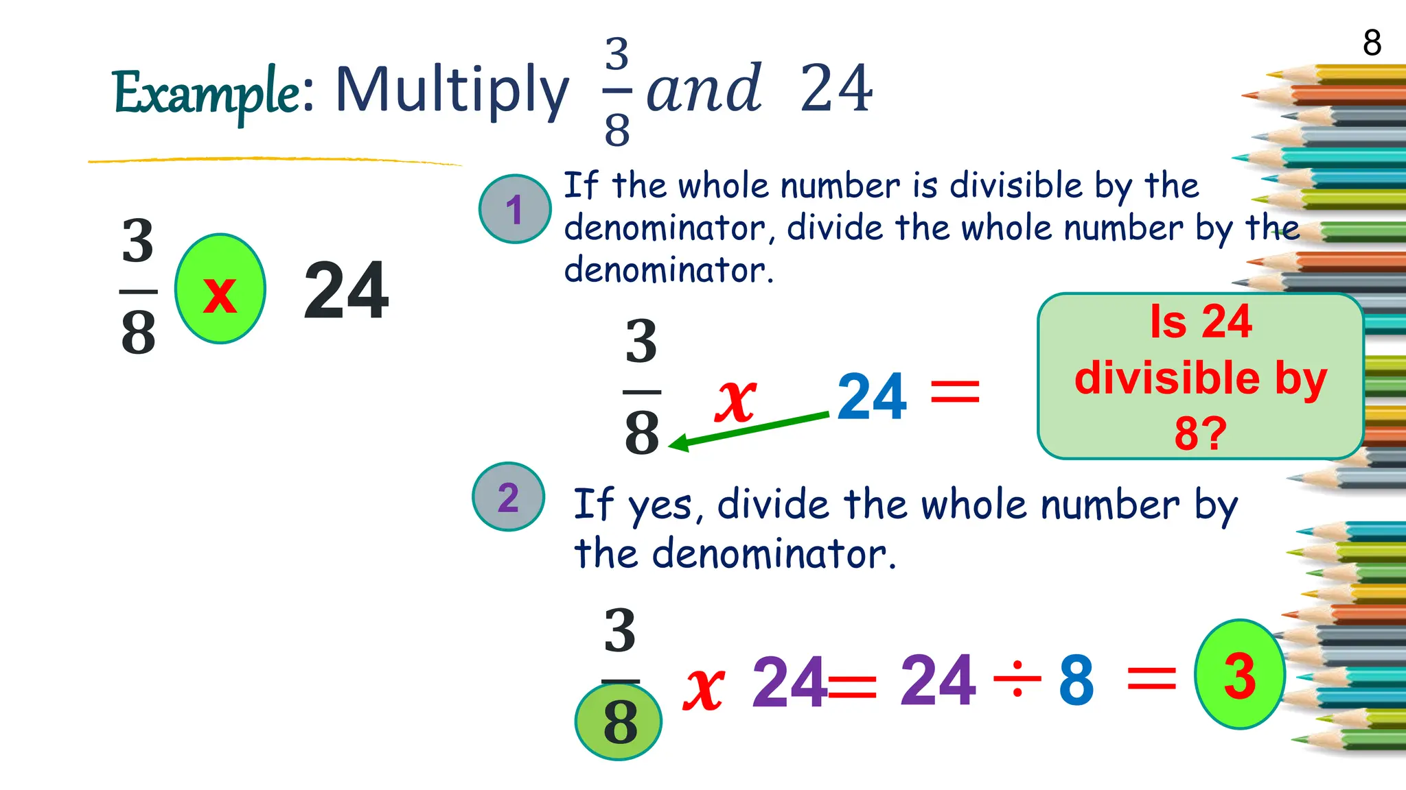 Multiplication of Fraction and whole numbers.pptx