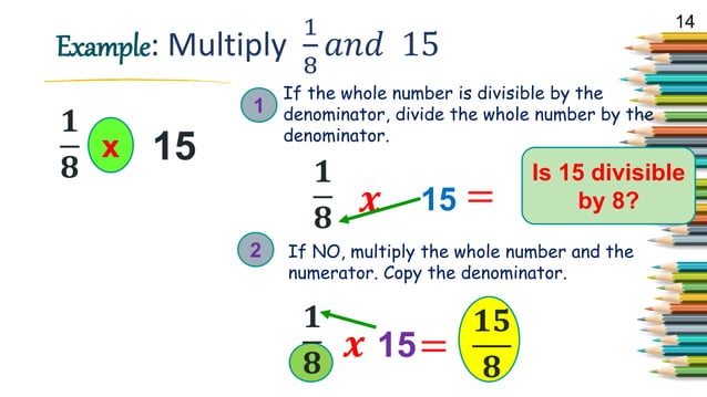 Multiplication of Fraction and whole numbers.pptx