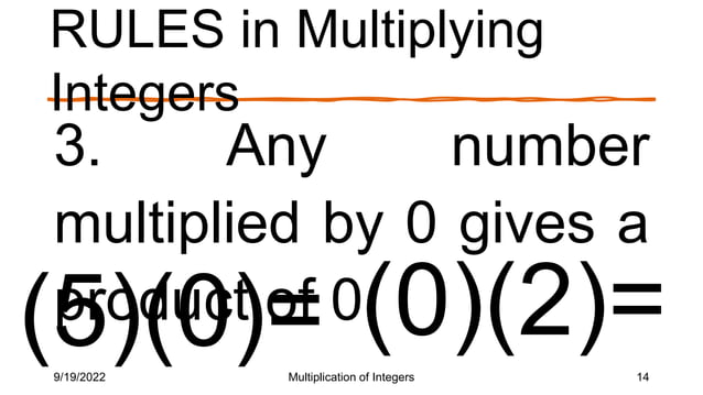 MULTIPLICATION OF INTEGERS -.pptx