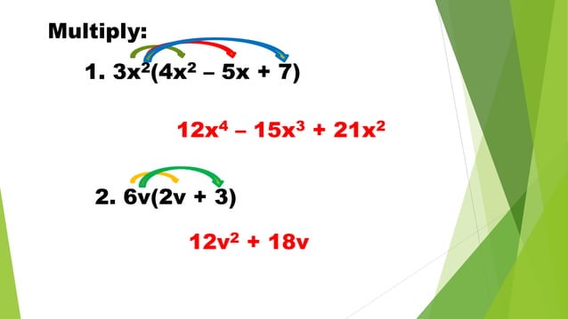 Multiplication of polynomials | PPTX | Technology & Computing