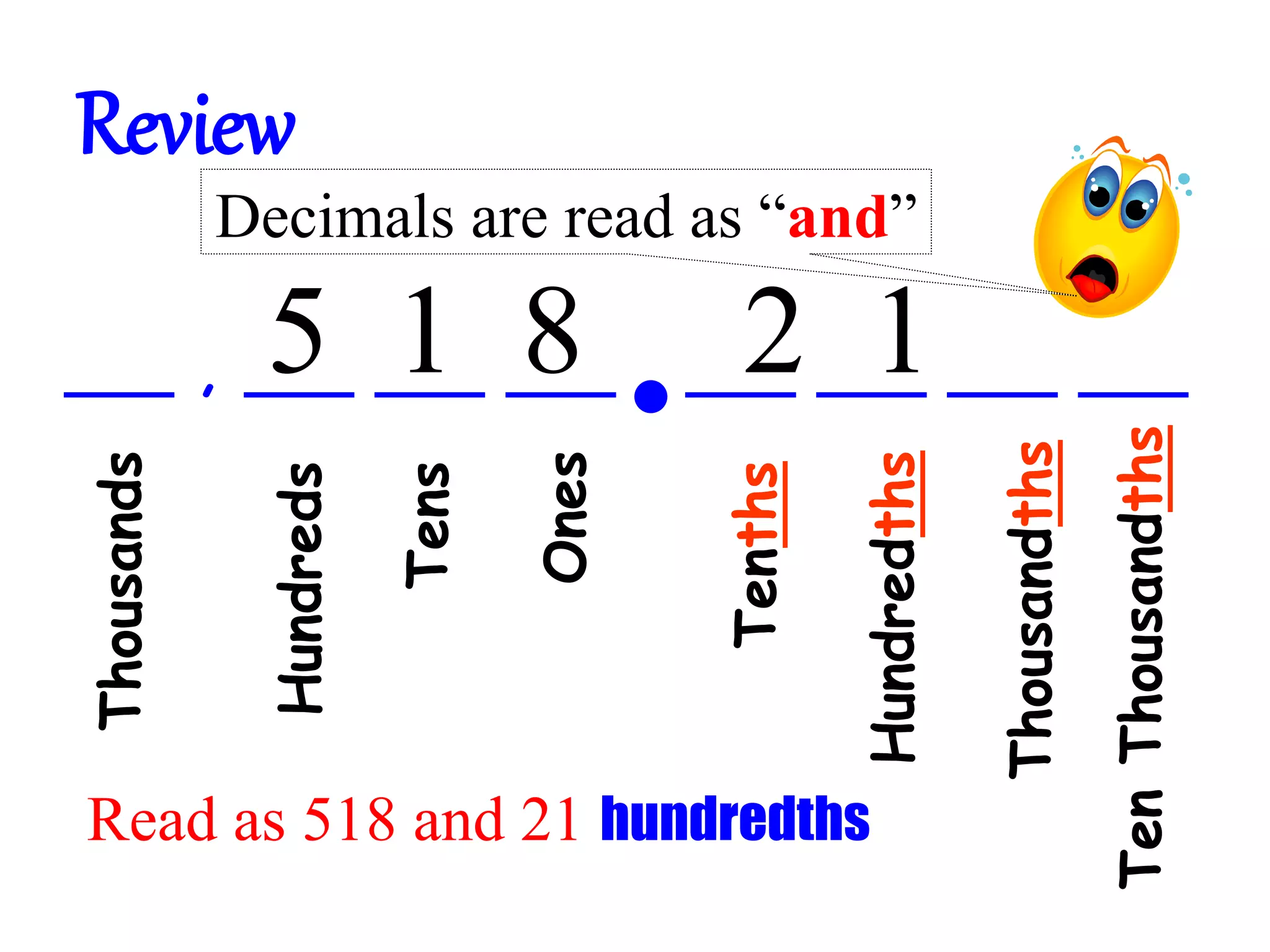 Multiplication on decimals | PPTX