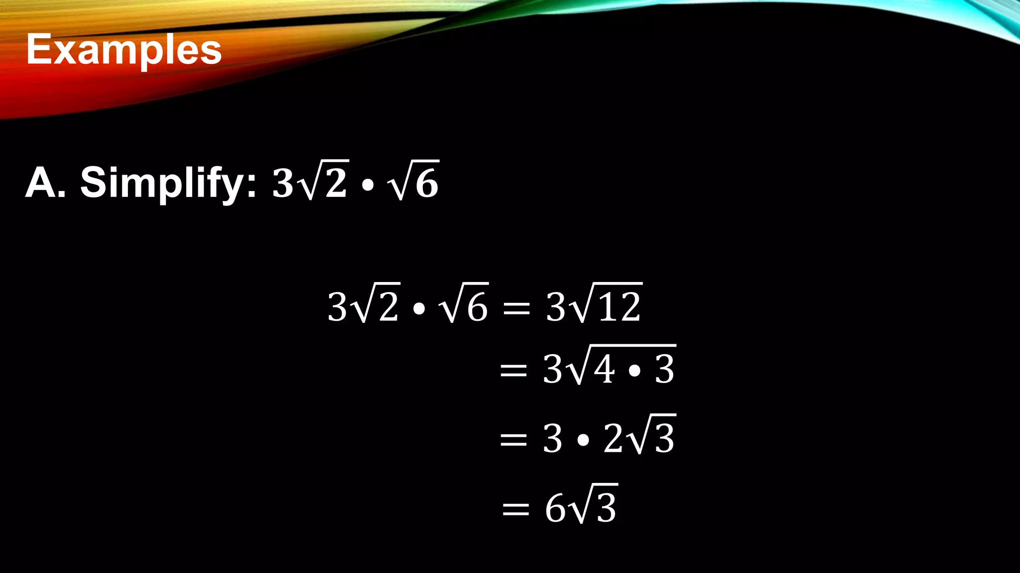 Multiplication on radicals.pptx