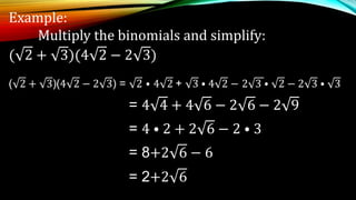 Multiplication on radicals.pptx