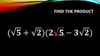 Multiplication on radicals.pptx