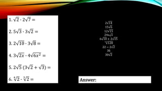 Multiplication on radicals.pptx