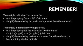 Multiplication on radicals.pptx