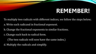 Multiplication on radicals.pptx