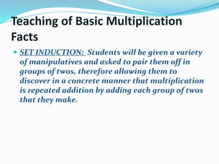 Multiplication presentation | PPTX