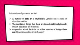 How to solve multiplication word problems | PPTX | Desserts and Baking ...