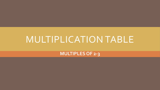 Multiplication table 4-5.pptx