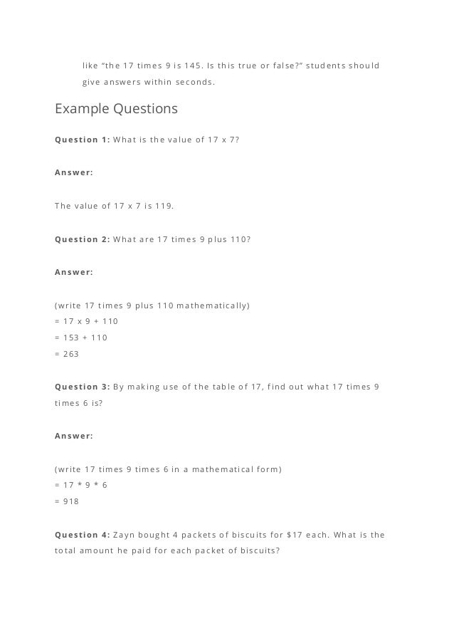 Multiplication Table of 17 [Tips for Memorization & Solved Examples].pdf