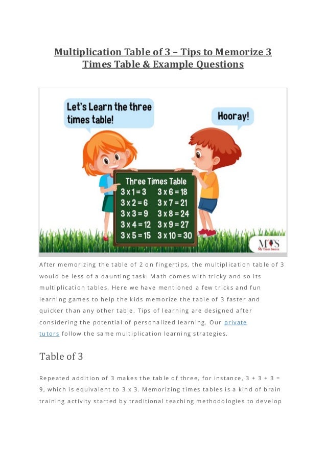 Multiplication Table of 3.pdf