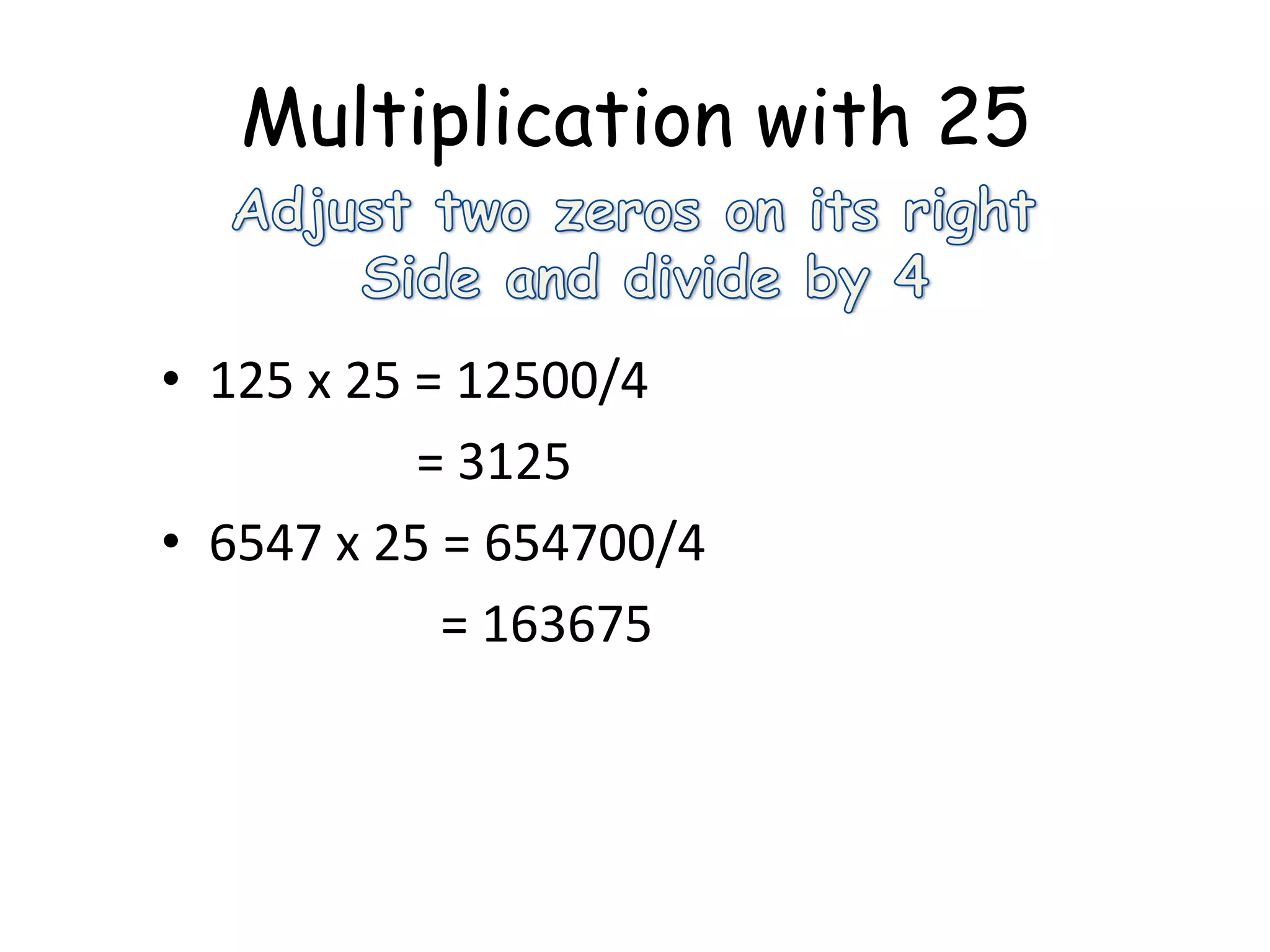 Multiplication through vedic maths, | PPTX