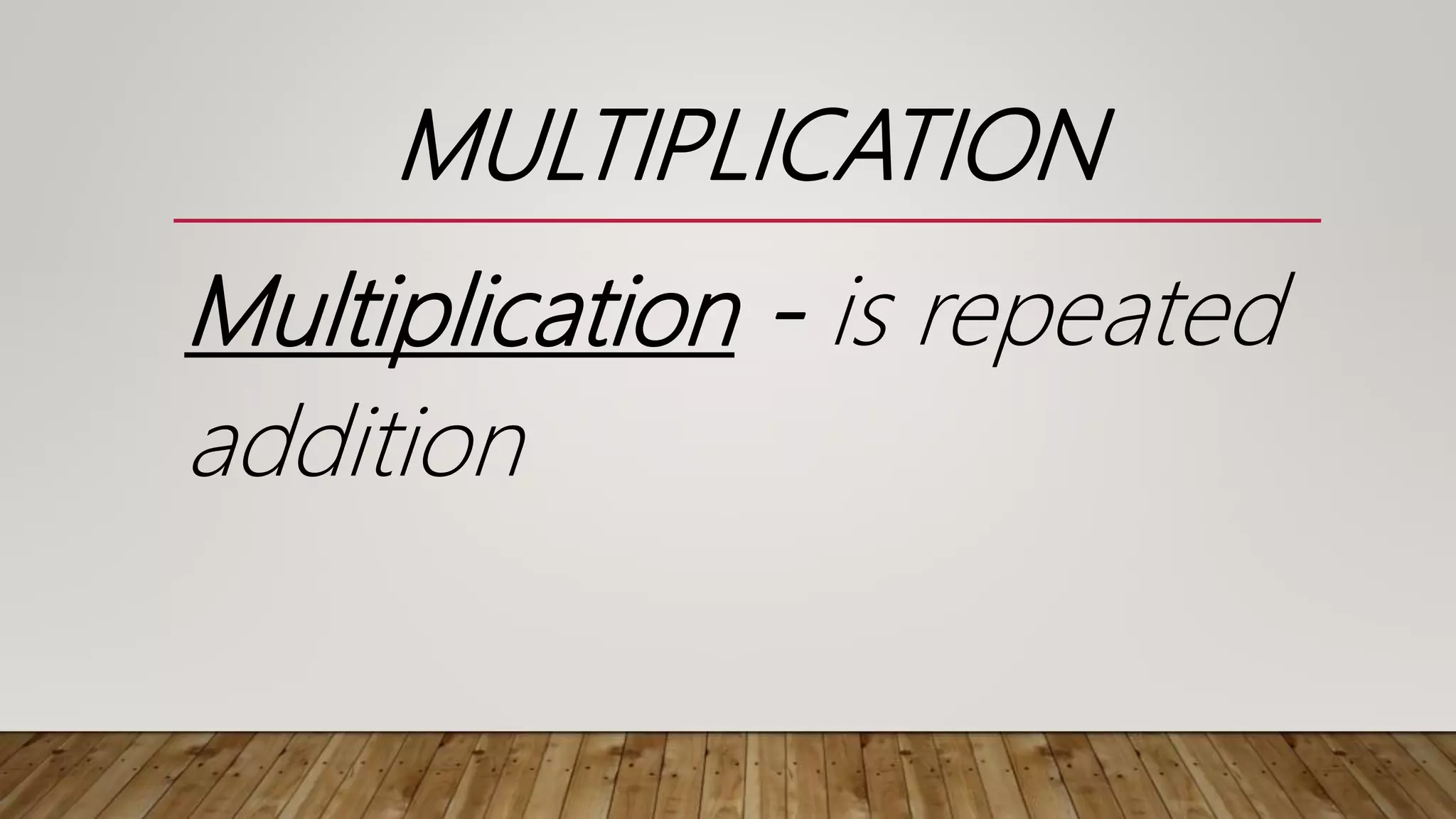 Multiplication vocab pp | PPTX