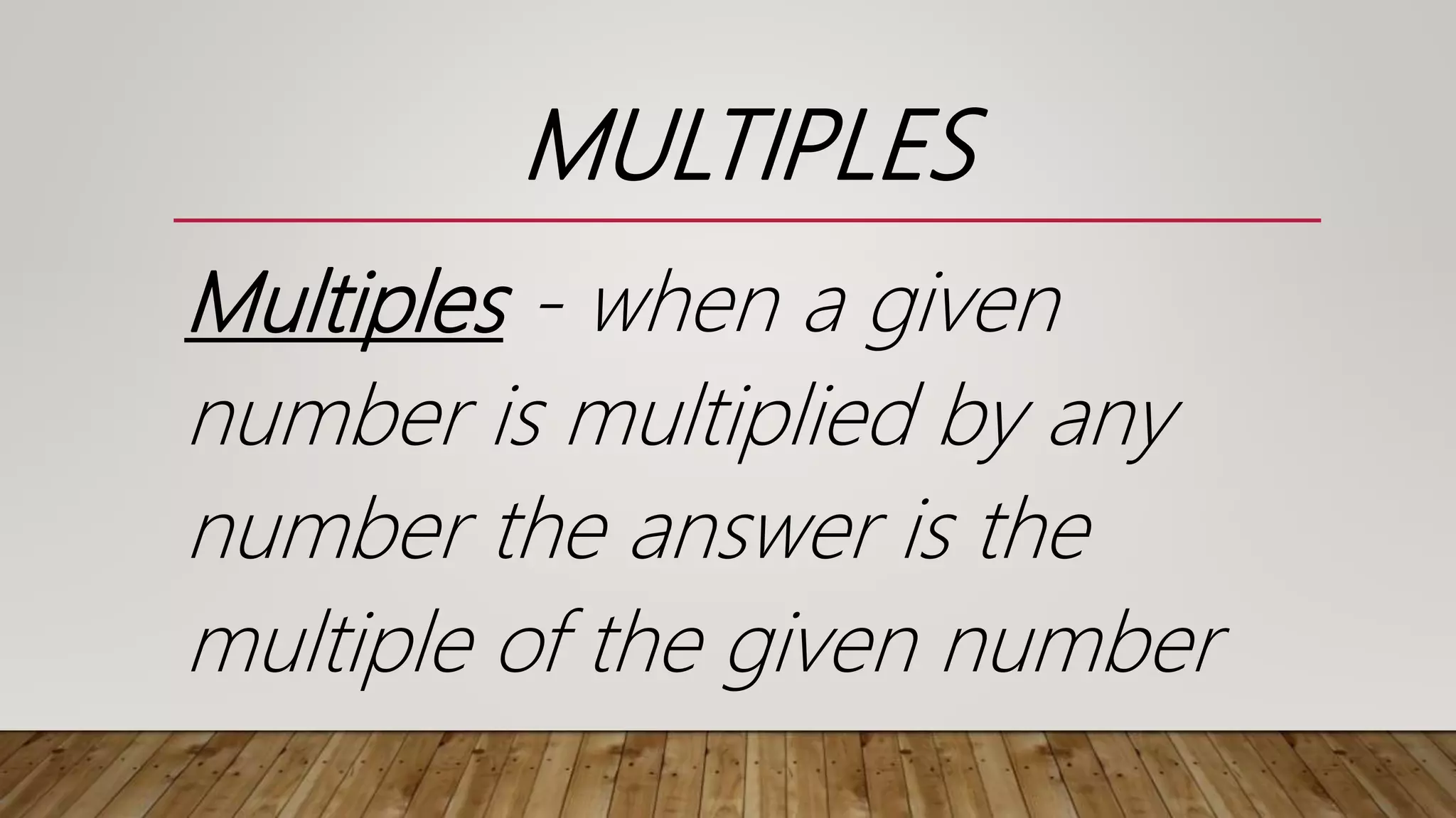 Multiplication vocab pp | PPTX