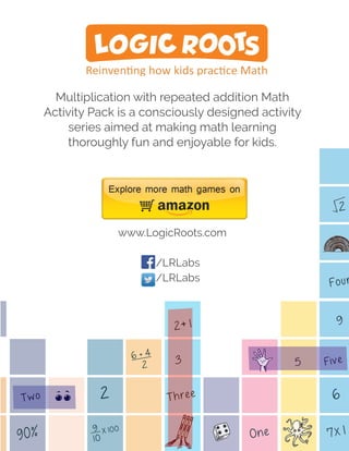 Multiplication table Board Game - Monster Sock Factory. 8 times more ...